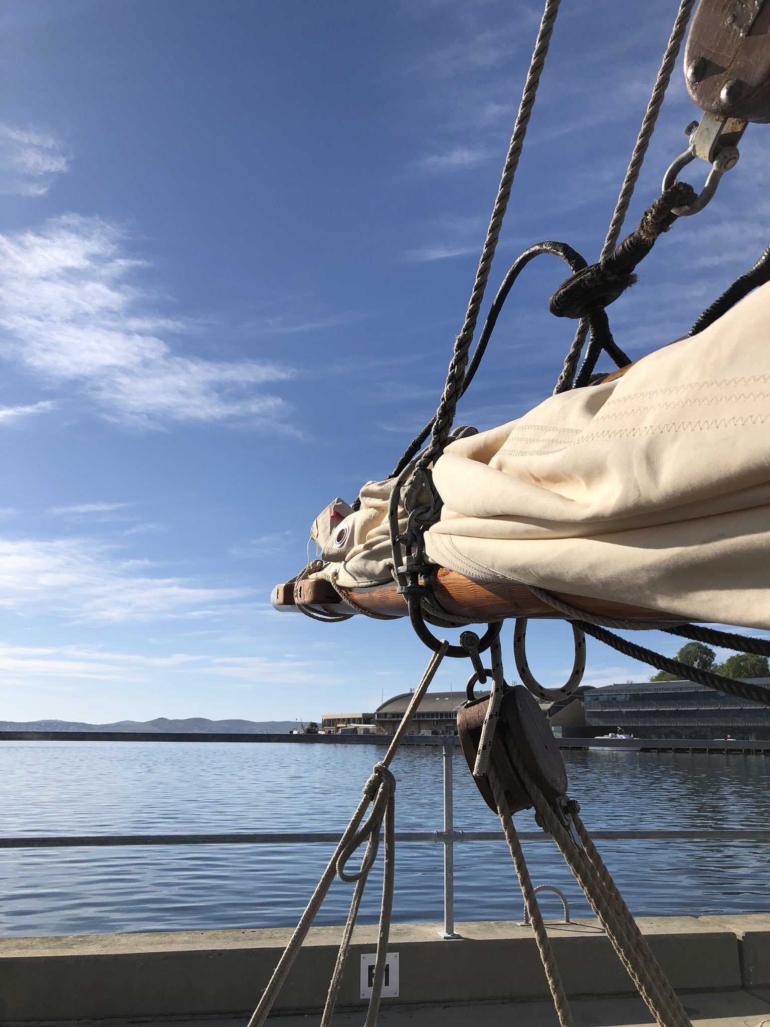 A day trip from Hobart onboard wooden ship SV Rhona H « Dorkymum ...